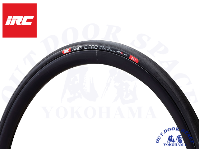 IRC アイアールシー [ ASPITE PRO RBCC ] 700×25C フックレスリム対応クリンチャータイヤ【 風魔横浜 】 BIKE-ONLINE