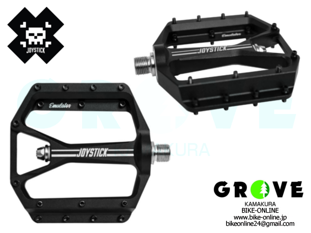 JOYSTICK [ EMULATOR PEDALS ] Black 【 GROVE鎌倉 】 BIKE-ONLINE