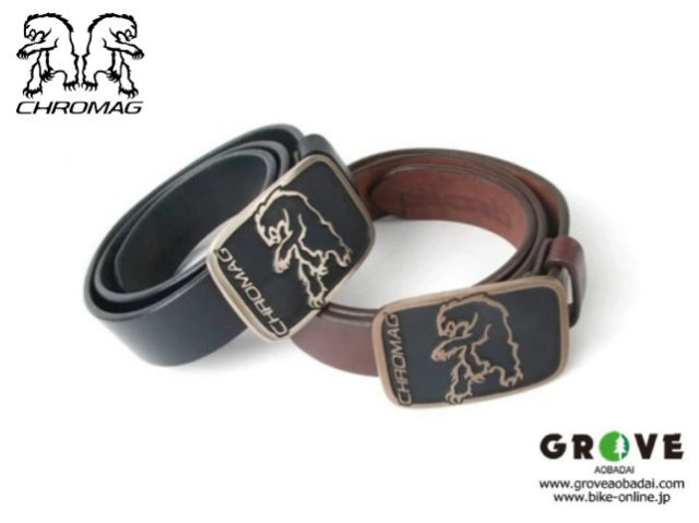 CHROMAG クロマグ [ BELT ] 本革ベルト ブラック・ブラウン 32インチ用 【GROVE青葉台】 BIKE-ONLINE