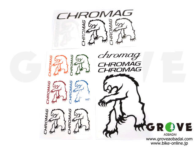 CHROMAG クロマグ [ Sticker Pack ] ステッカーパック【 GROVE青葉台 】 BIKE-ONLINE
