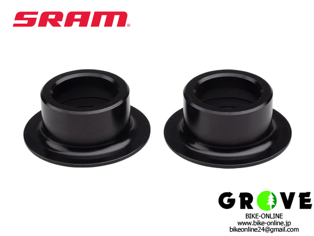 SRAM スラム [ 716 HUB用 Conversion Caps (15mm Through Axle)] フロントハブ用コンバージョン ...