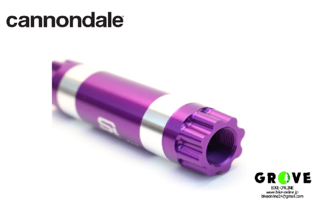 cannondale キャノンデール [ Hollowgram Spindle 119mm KP450/ ]Siクランク スピンドル ...