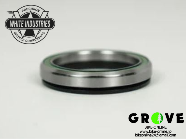 WHITE INDUSTRIES ホワイトインダストリー[ INTEGRATED 42/52 HEADSET ] Black 【 GROVE ...