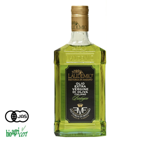 有機JAS認証 EXVオリーブオイル Laudemio（ラウデミオ）ファットリア・ディ・マイアーノ イタリア産[250ml]【常温便】