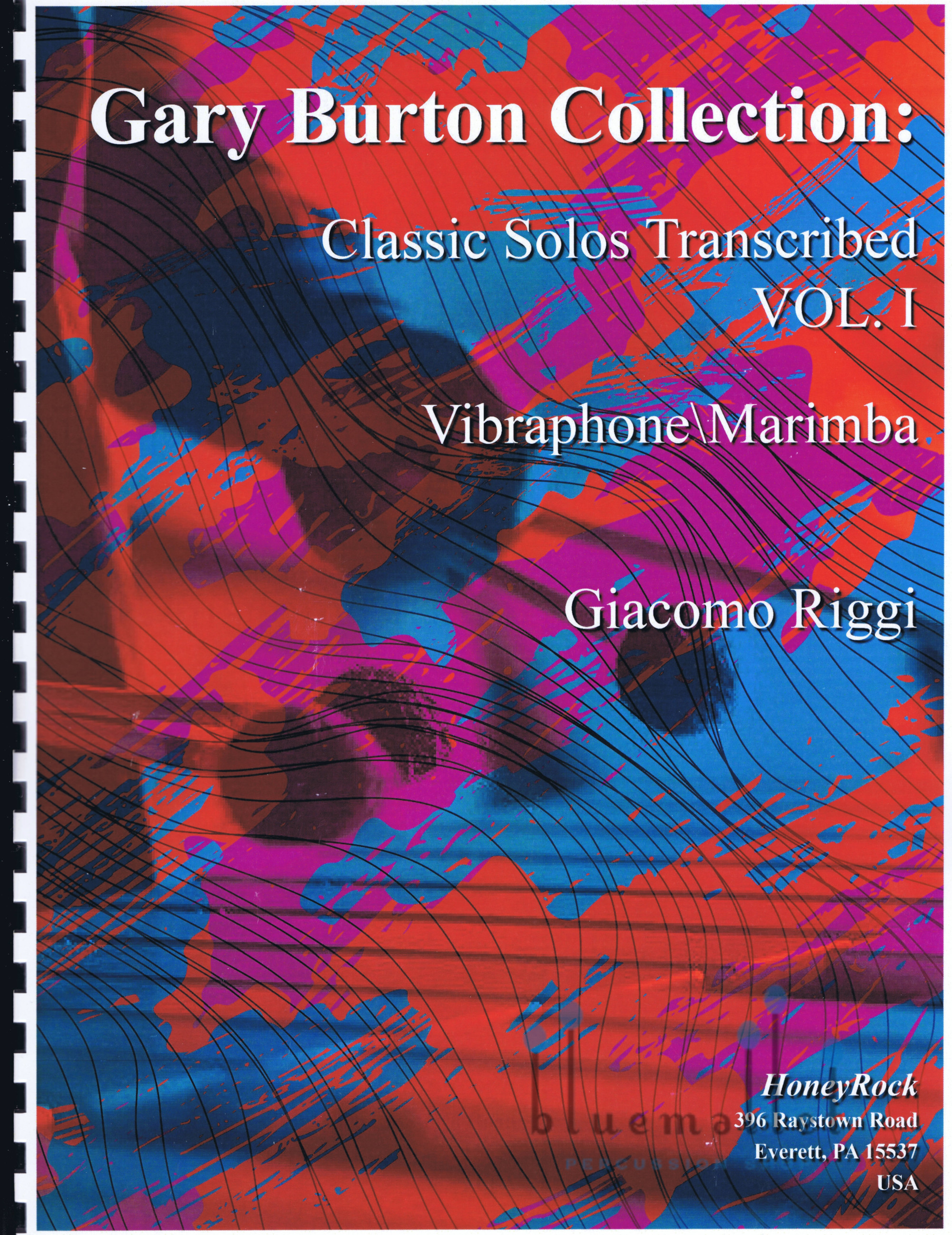 Riggi , Giacomo - Gary Burton Collection Classic Solos Transcribed Vol ...