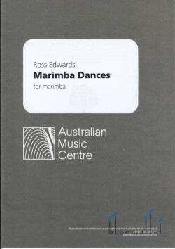 Edwards , Ross - Marimba Dances for Solo Marimba bluemallet