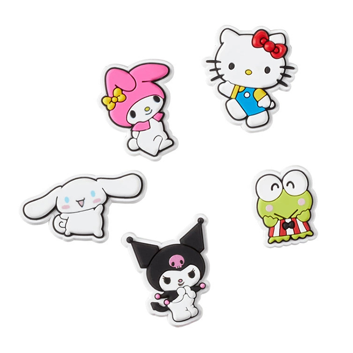 クロックス ハローキティ アンド フレンズ 5 パック crocs HELLO KITTY AND FRIENDS 5 PACK レディース ...