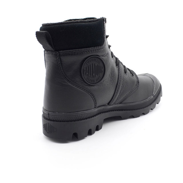パラディウム パラブロウズ カフ ウォータープルーフ プラス PALLADIUM PALLABROUSSE CUFF WP+ BLACK/BLACK メンズ ブーツ 防水シューズ 77982-001
