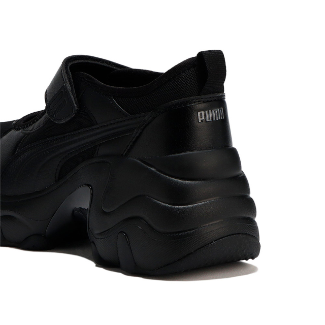 プーマ パルサー ウェッジ ウィメンズ サンダル PUMA PULSAR WEDGE WNS SANDAL PUMA BLACK-PUMA ...