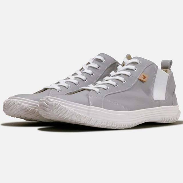 スピングル SPINGLE SP-442 Light Gray メンズ レディース スニーカー レザー サイドゴア SP442-LGY