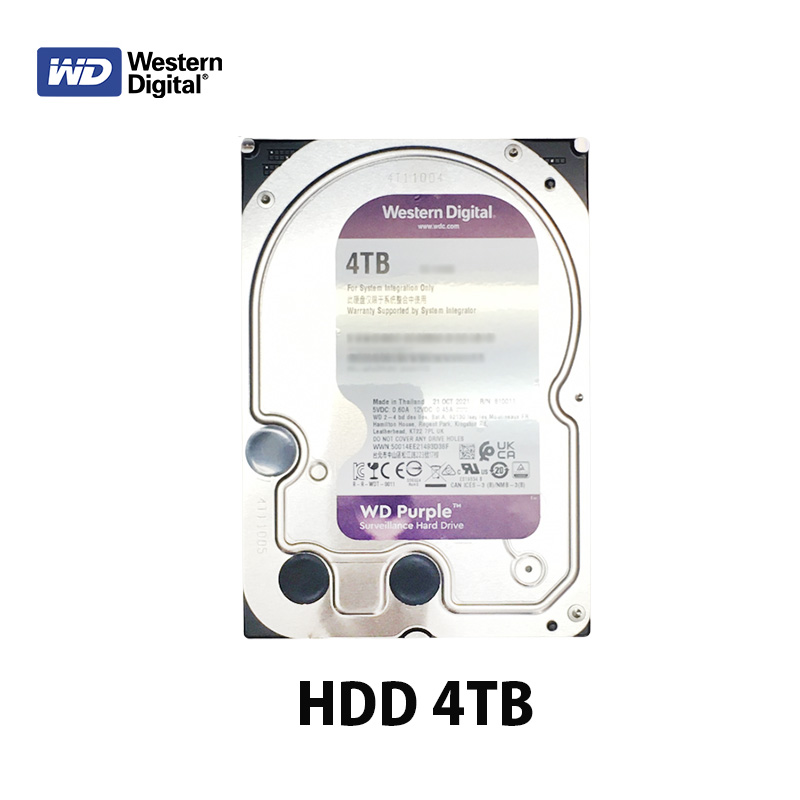 Western Digital HDD 4TB SATA 6Gb/s 5400 rpm スタンダードモデル キャッシュ 64MB WD ...