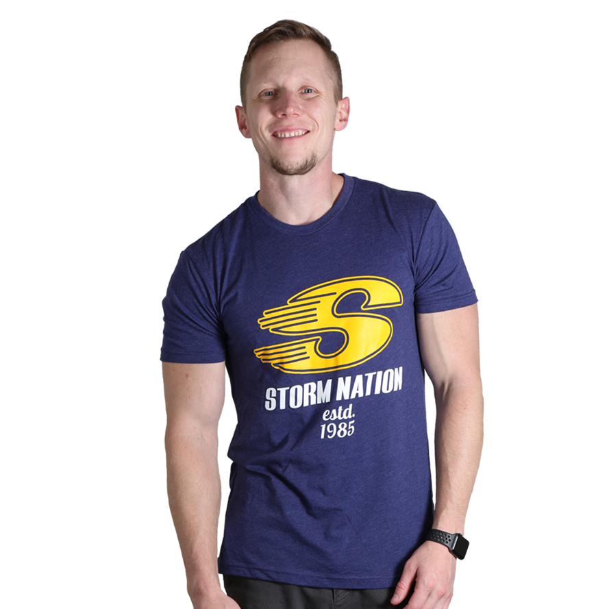 FLYING S STORM NATION TEE パープル