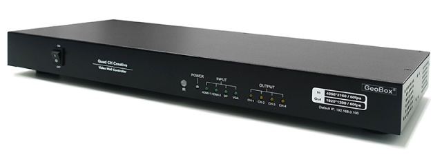 G902【型番】 GeoBox G902 4K入出力マルチディスプレイコントローラー（2出力）