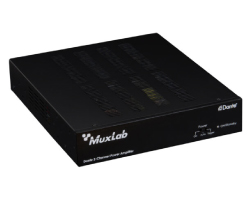 MUX-DA500553【型番】 MuxLab（マックスラボ）Dante対応2chパワーアンプ 240W
