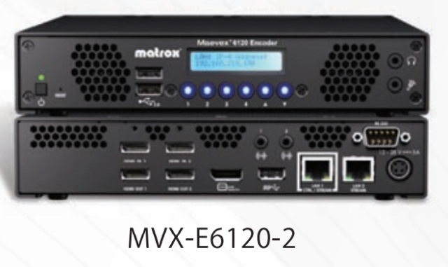 MVX-E6122-2【型番】 Matrox Maevex 6122 エンコーダー