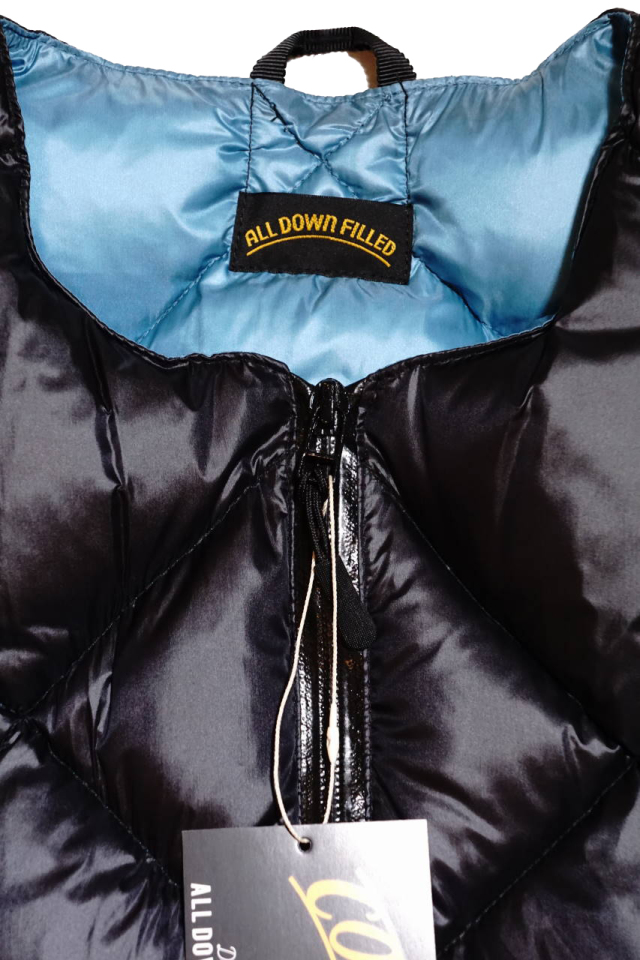 COMFY OUTDOOR GARMENT "INNER DOWN VEST" BLACK B.S.W. market place