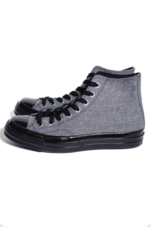 "CONVERSE CT70"Renew Cotton 'Chuck Taylor 70 HI [BLACK/BLACK/BLACK ...