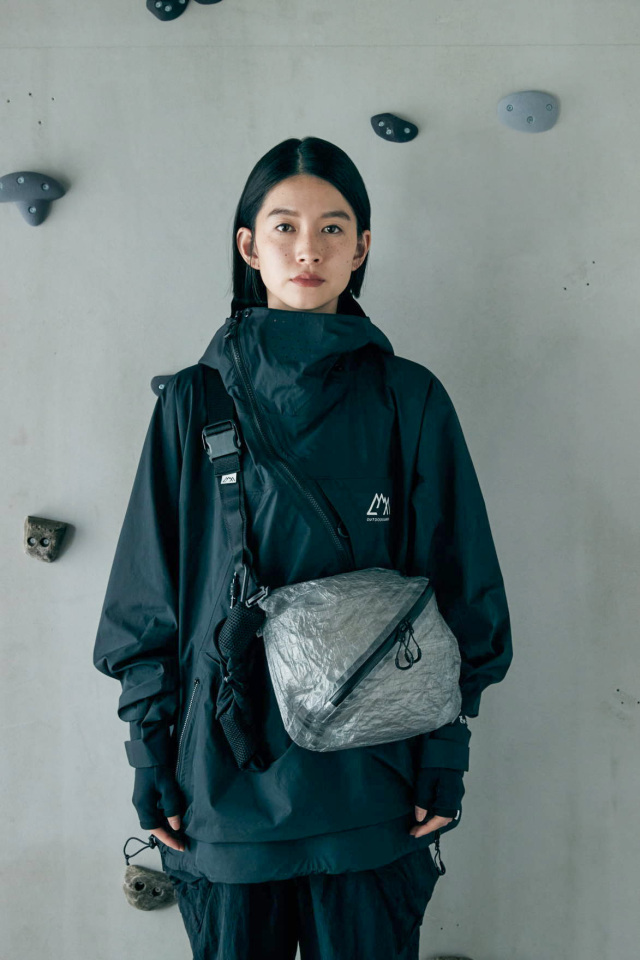 CMF OUTDOOR GARMENT "SLASH SHELL COEXIST" BLACK B.S.W. market place