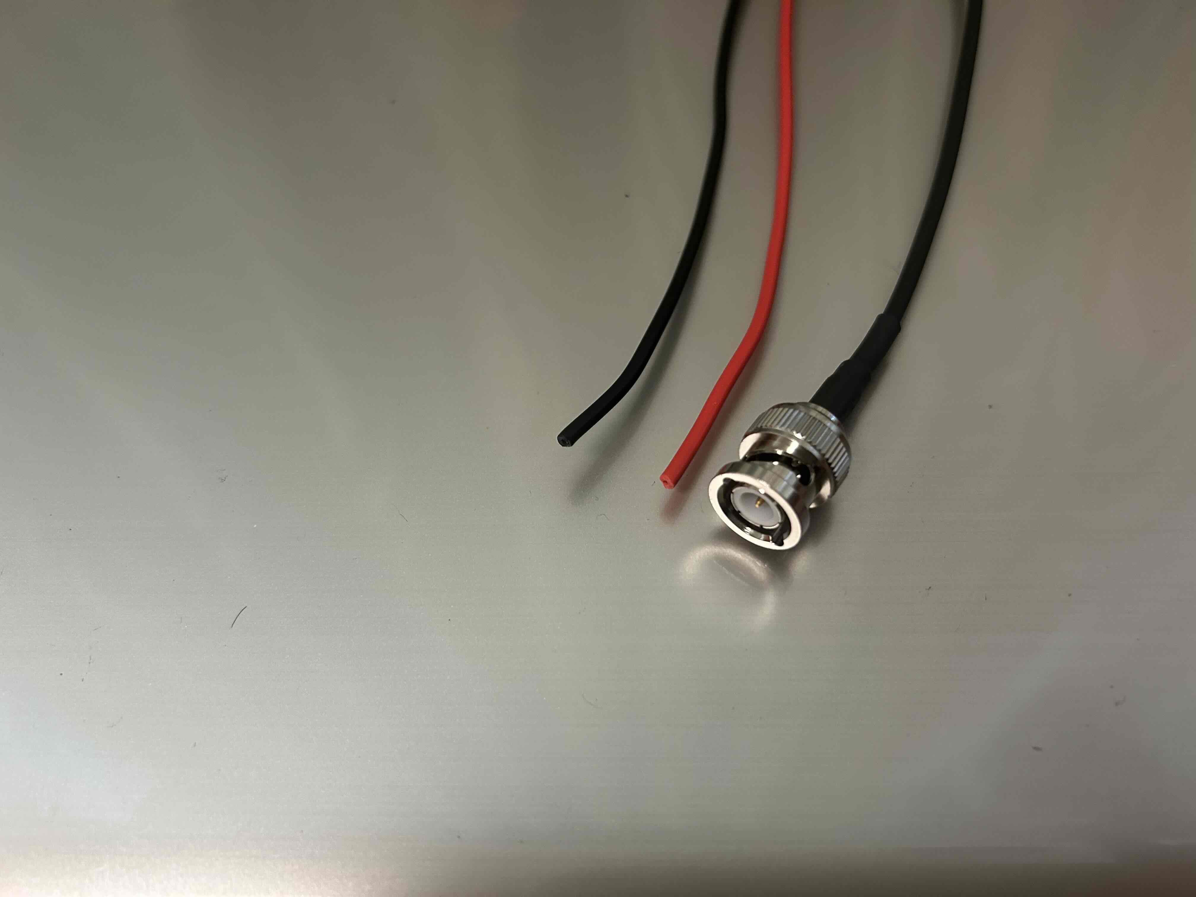 50オーム同軸ケーブル BNCオス－リード線分岐タイプ （JIS規格1.5D-2V電線タイプ） ケーブルダイレクト