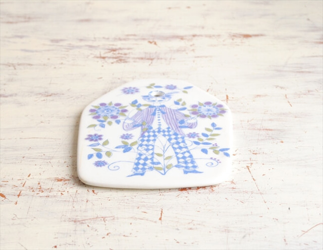 ノルウェー製 Figgjo Lotta チーズボード 陶板 フィッギオ ウォールプレート 壁掛け陶器 北欧 ヴィンテージ_231102