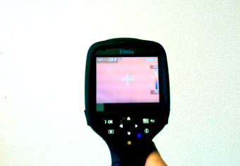 チノー/FLIR 携帯用小型熱画像カメラ CPA-E40BX 【赤外線サーモグラフィー／サーモカメラ】