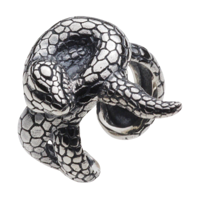 cenote e0189 【シルバーアクセサリー】 スネークシルバーイヤーカフ