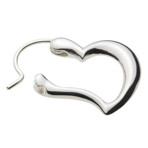 cenote e0555 【シルバーアクセサリー】 オープンハートピアス