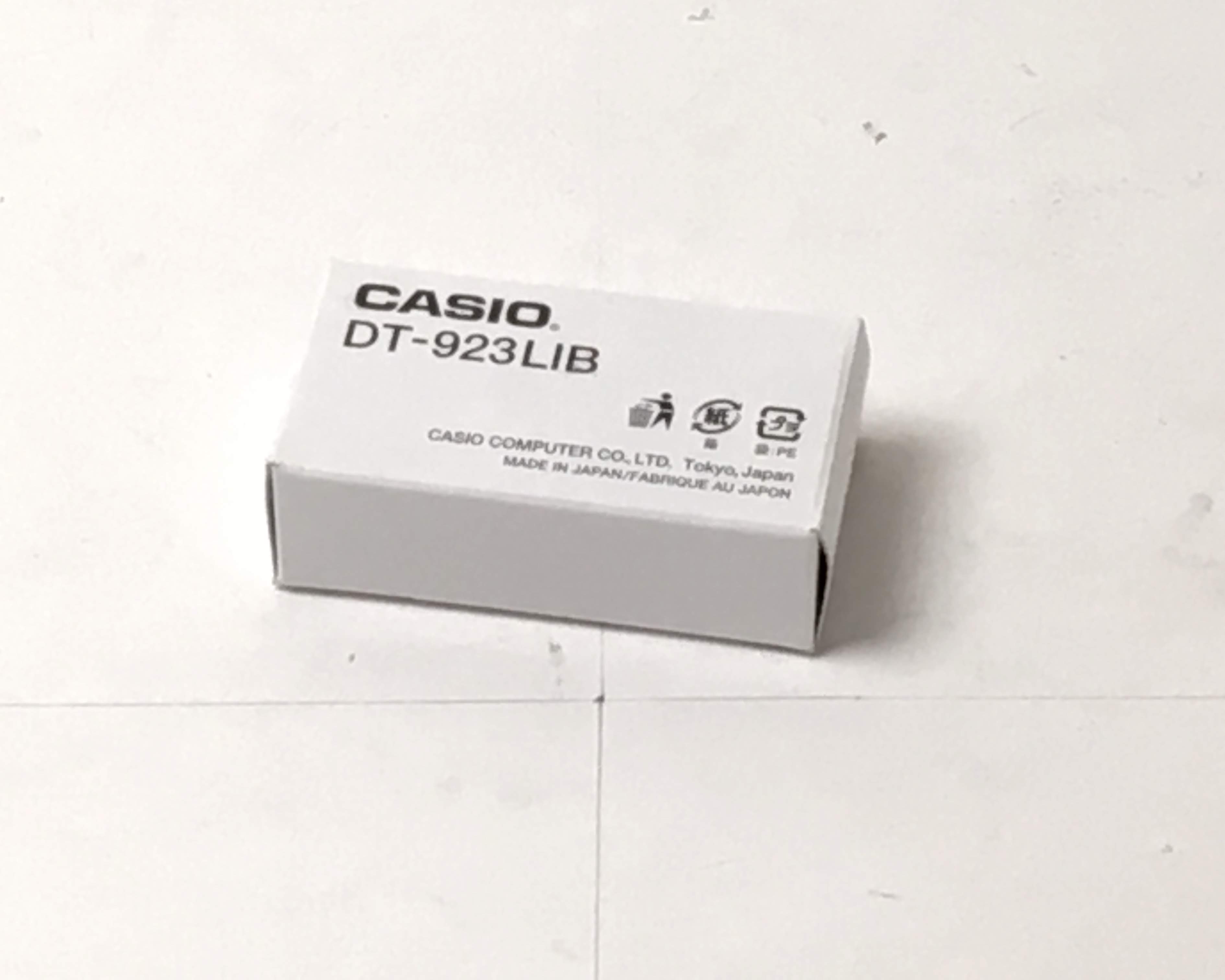 【新品】CASIO DT-900シリーズ用 専用リチウム電池