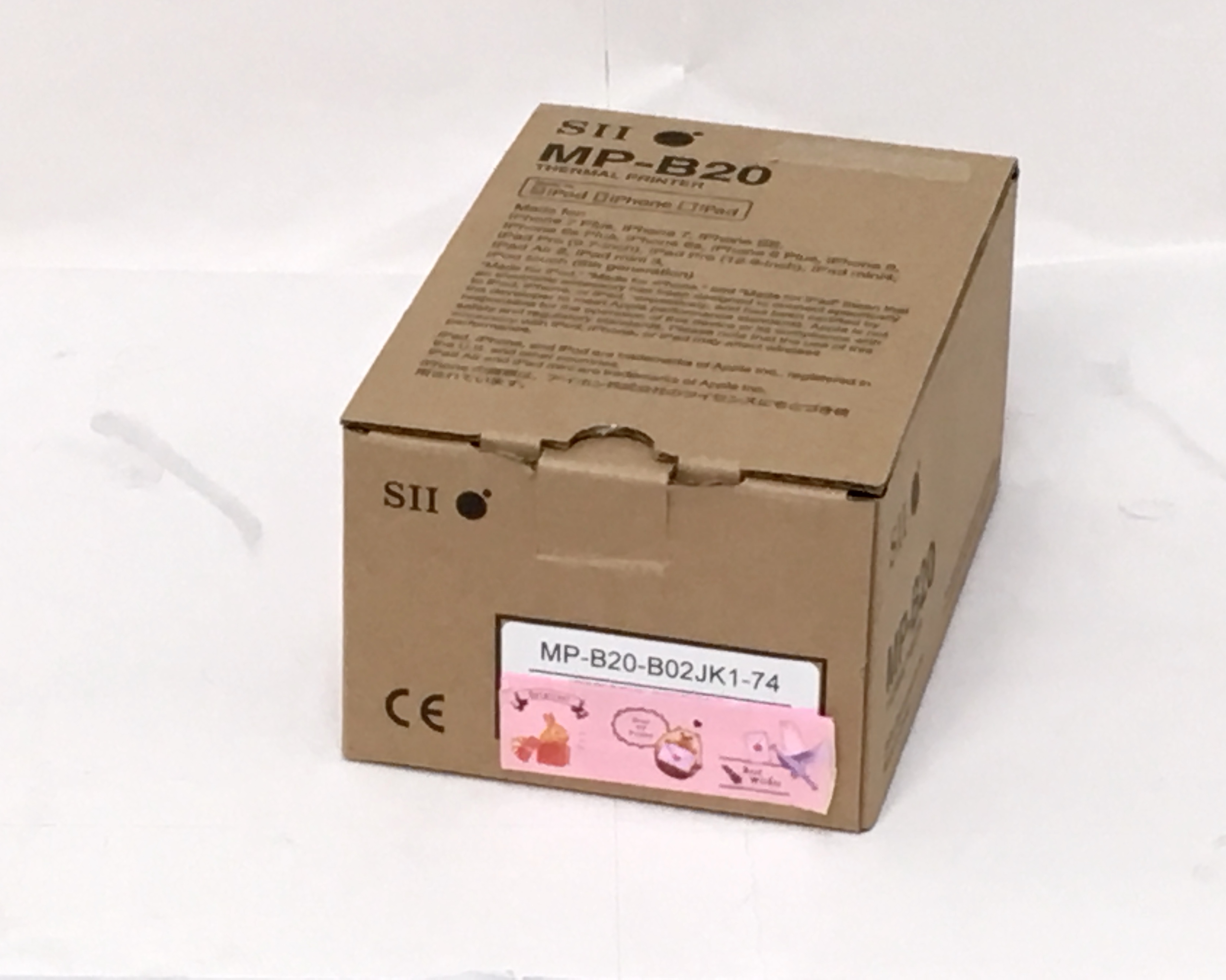 【優良中古】SII モバイルプリンタ MP-B20(Bluetooth/USB)