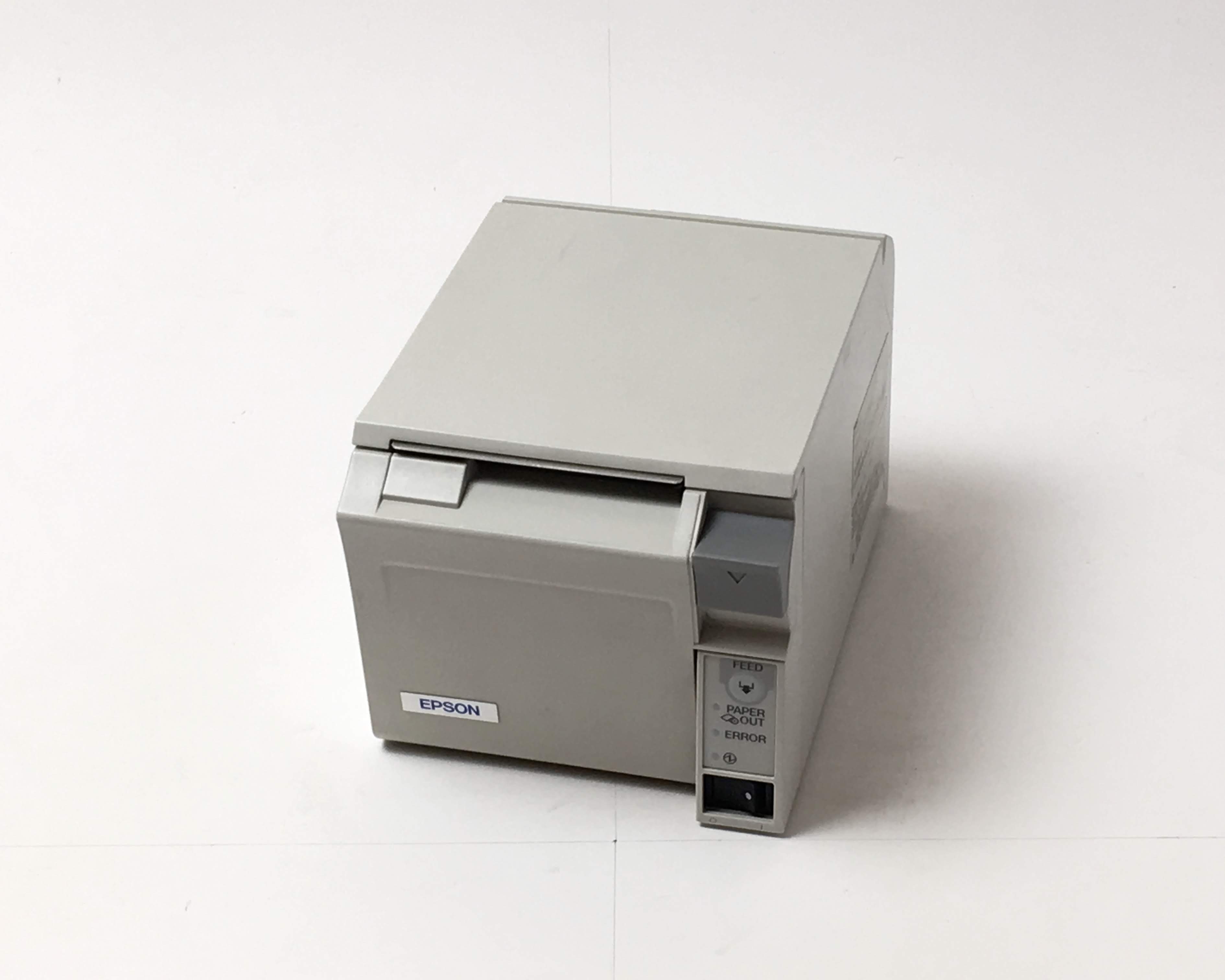 【中古】EPSON レシートプリンタ TM-T70(USB/58mm)ホワイト