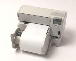 【中古】EPSON TM-C100(USB) ロール紙ユニット付 ホワイト