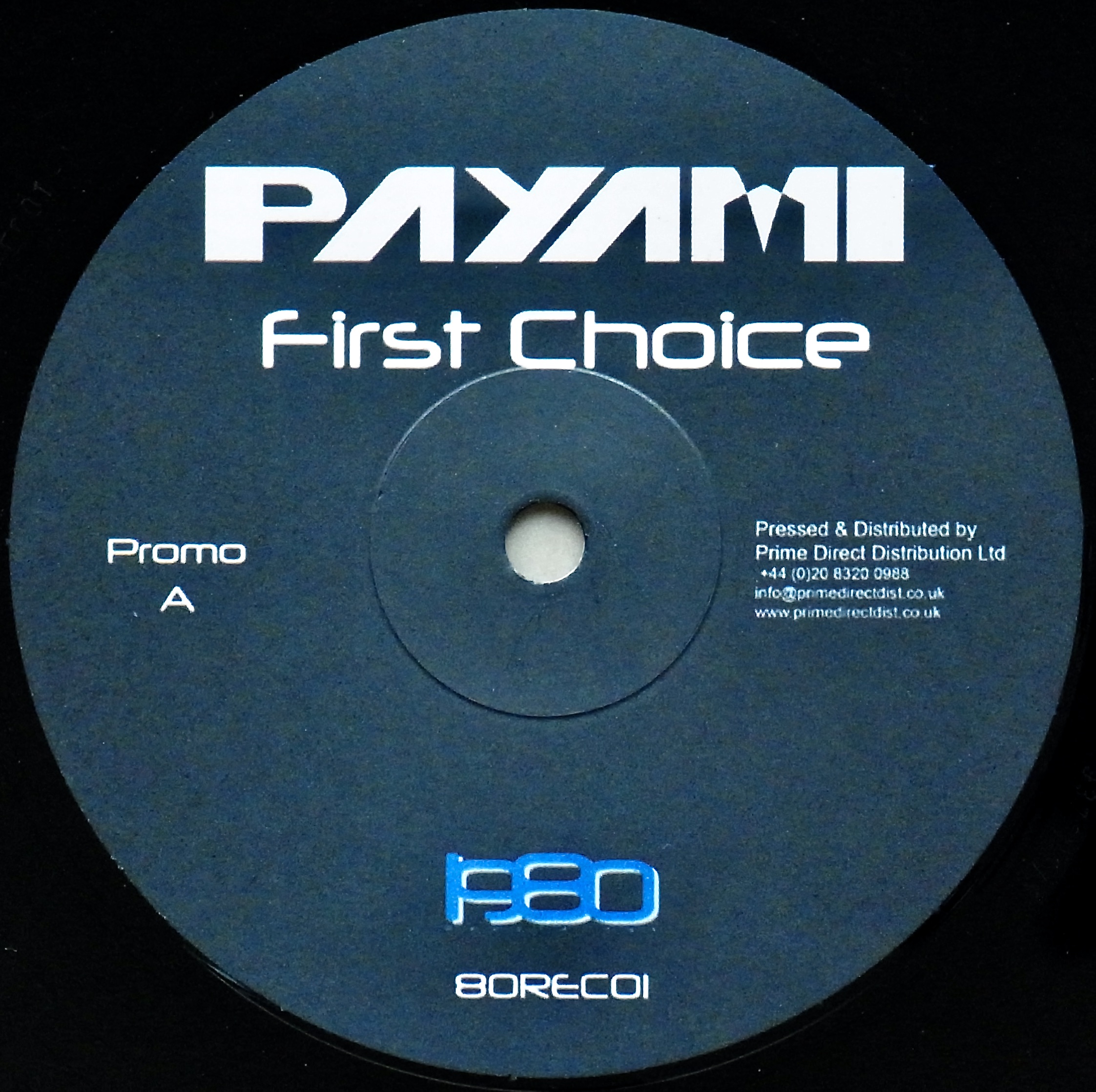 ALI PAYAMI / First Choice
