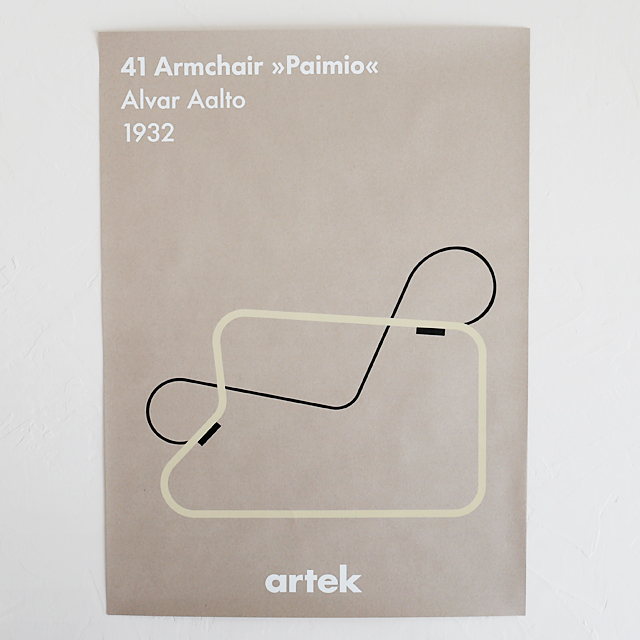 Artek/アルテック/ポスター/パイミオ COMFOTA 北欧雑貨店
