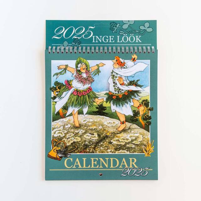 Inge Look インゲ・ルーク｜2025年カレンダー Aunties（愉快なおばあちゃんたち）＜英語版＞ COMFOTA 北欧雑貨店