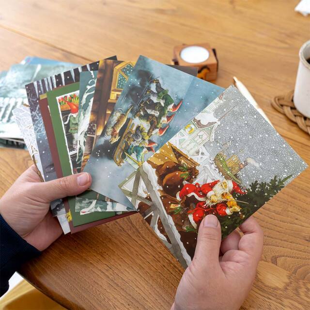 Inge Look インゲ・ルーク｜2026年カレンダー Aunties（愉快なおばあちゃんたち）＜フィンランド語版＞ COMFOTA 北欧雑貨店