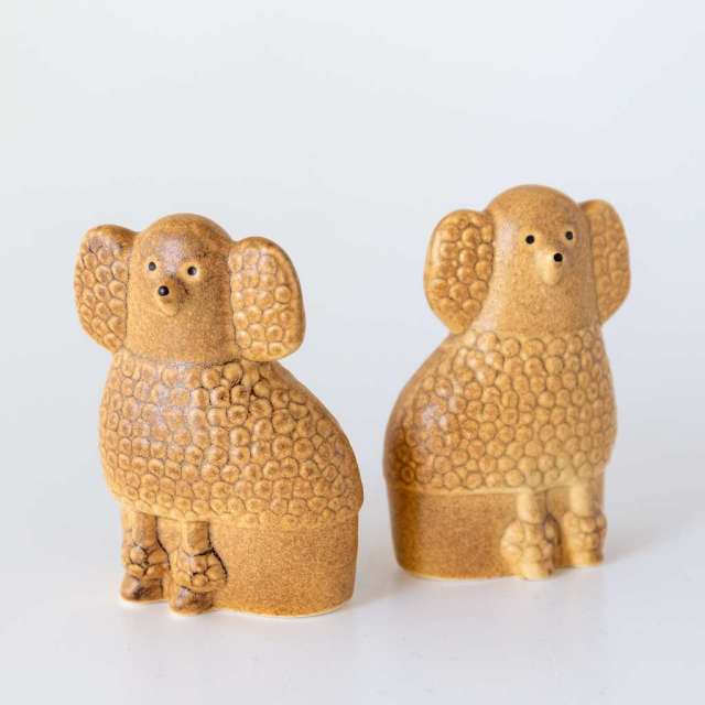 【個別販売】Lisa Larson リサ・ラーソン｜POODLE プードル Sサイズ ブラウン COMFOTA 北欧雑貨店