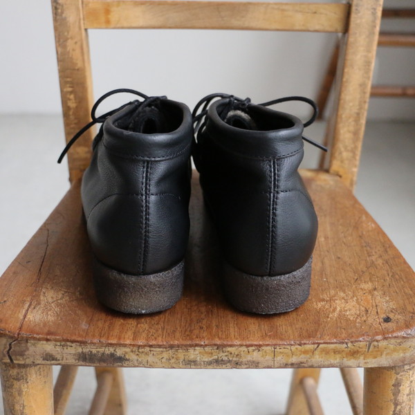 PHT1951 HTS upper sheep skin high-cut wallabee coton coton