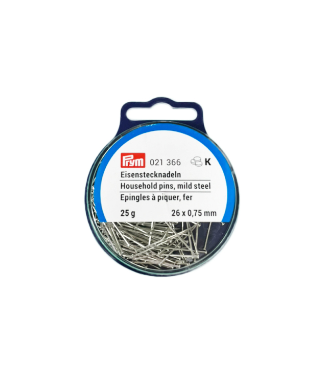 《Prym》プリム・シルクピン 26mm×0.75mm 約230本入り 25g 21366 「クラフト・フォワード」 アパレル手芸のプロ用具