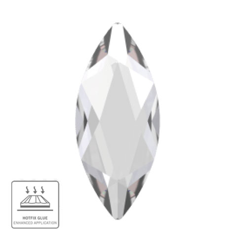 スワロフスキー/ホットフィックス/#2201/クリスタル/8x3.5mm/12ヶ