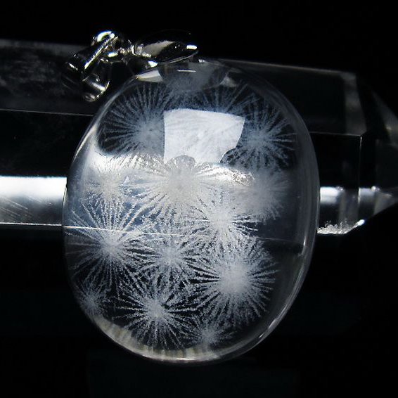 ホワイトスタークォーツ ペンダント [T240-2799]