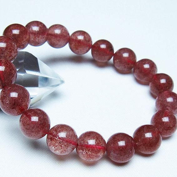 アフリカンストロベリークォーツ ブレスレット 11mm [t381-2604]