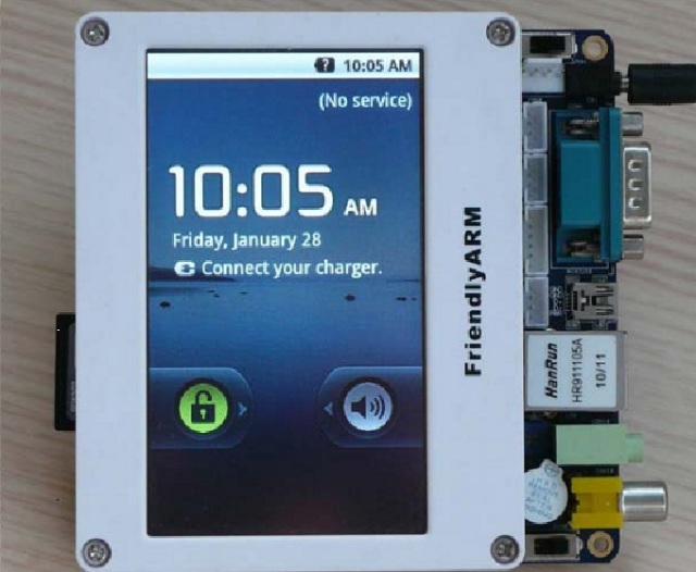 Linux/Android/WinCE対応ARM11ボード: mini6410