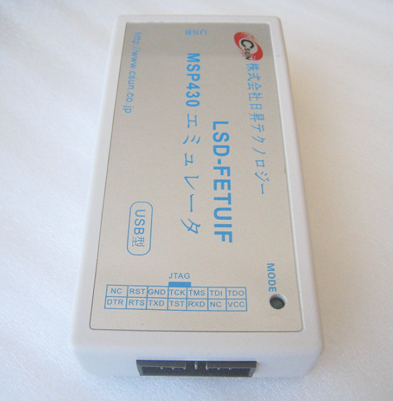 MSP430 USBエミュレーター（FET430UIF、JTAG/SBW、BSLサポート）