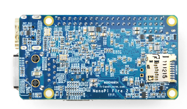 ARM/Cortex-A9・4コア S5P4418開発ボードNanoPi_2 Fire(ギガビットイーサネット、ヒットシンク付き、GPIOは ...