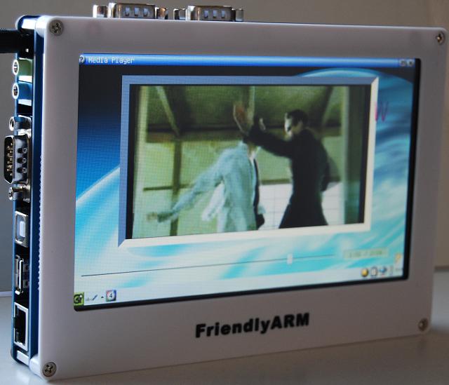 Linux/WinCE対応ARM9ボード: micro2440+拡張基板+LCD7