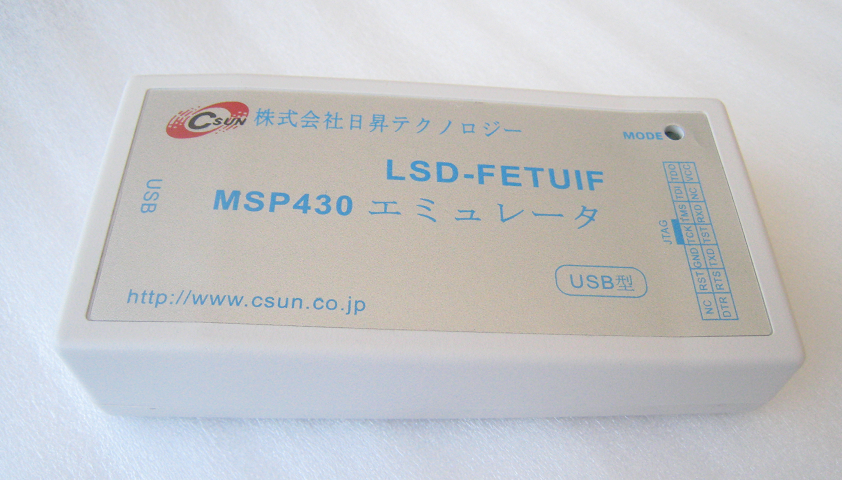 MSP430 USBエミュレーター（FET430UIF、JTAG/SBW、BSLサポート）