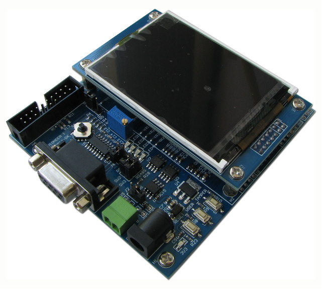 ARM Cortex-M0/STM32F051開発キット（2.8”TFT液晶付き）