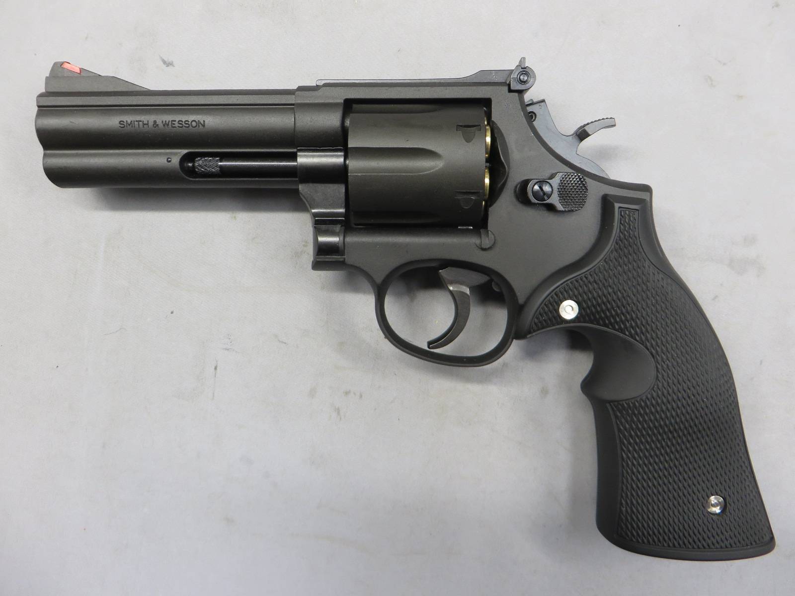 【マルシン】S&W M586 4in ブラック HW プラグリップ モデルガン