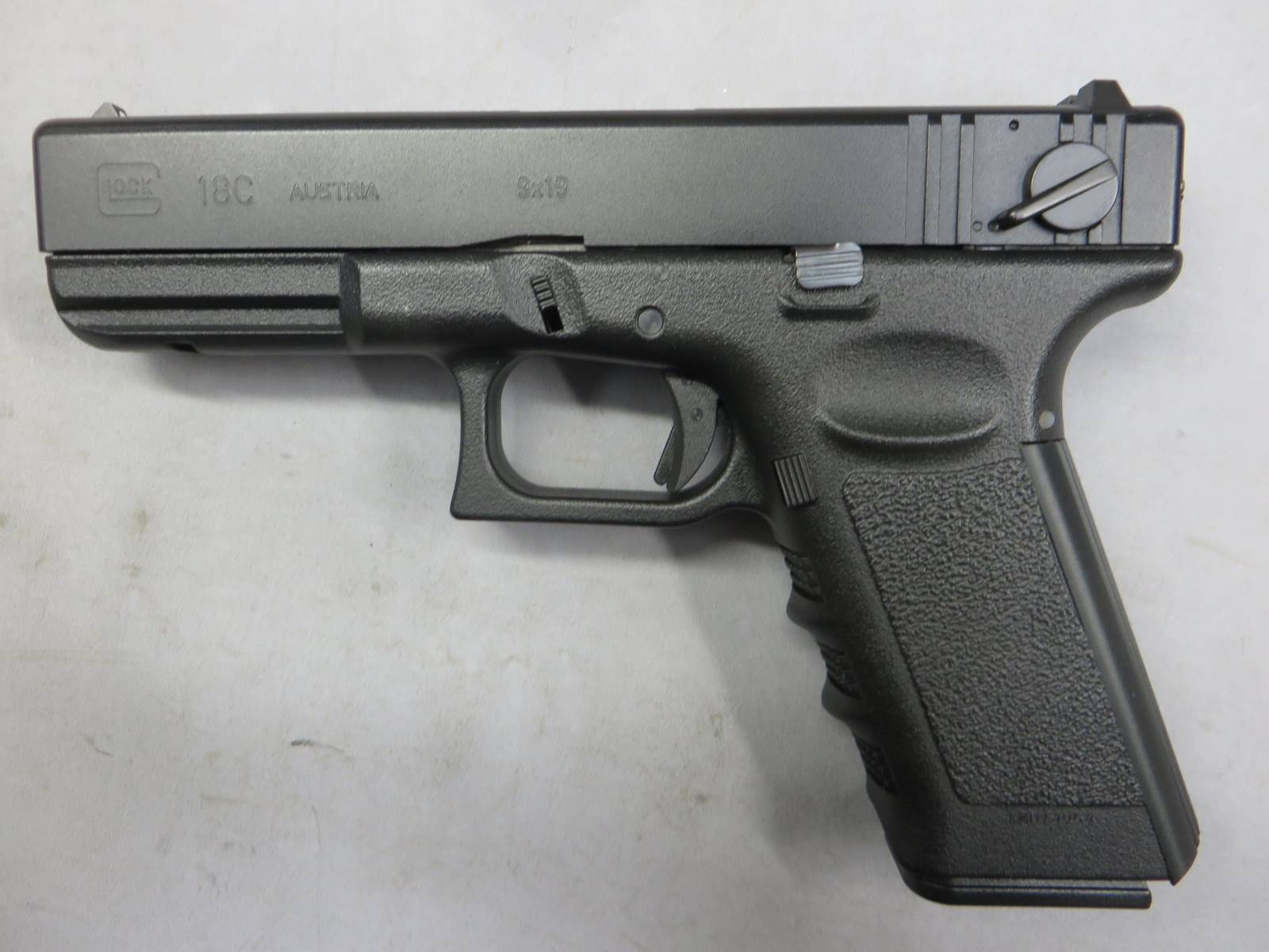 【KSC】グロック18C ストレートフレイム | オーストリア国家警察対テロ特殊部隊「コブラ」刻印モデル・Glock18C G18C