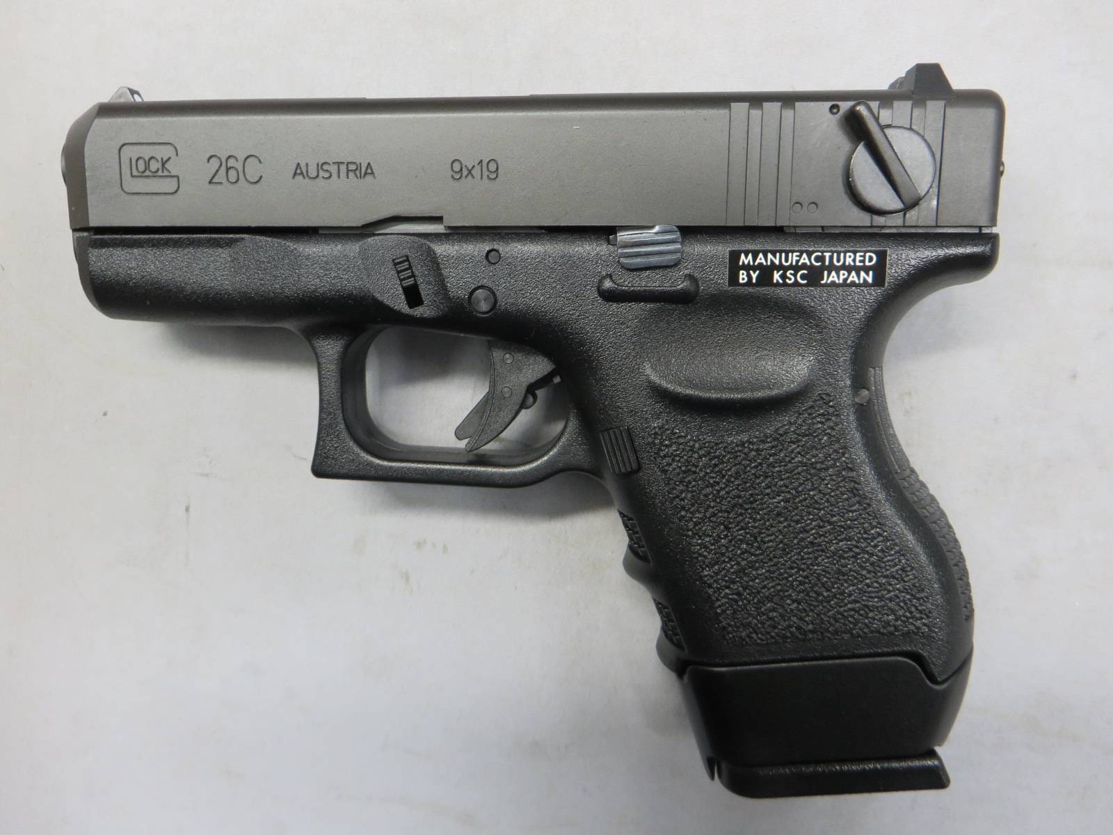 【KSC】グロック26C スライド HW Glock26C・G26C